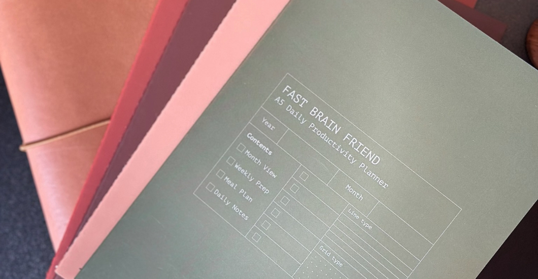 Get Organised for the New Year | Fast Brain Friend Daily Planner UK ...